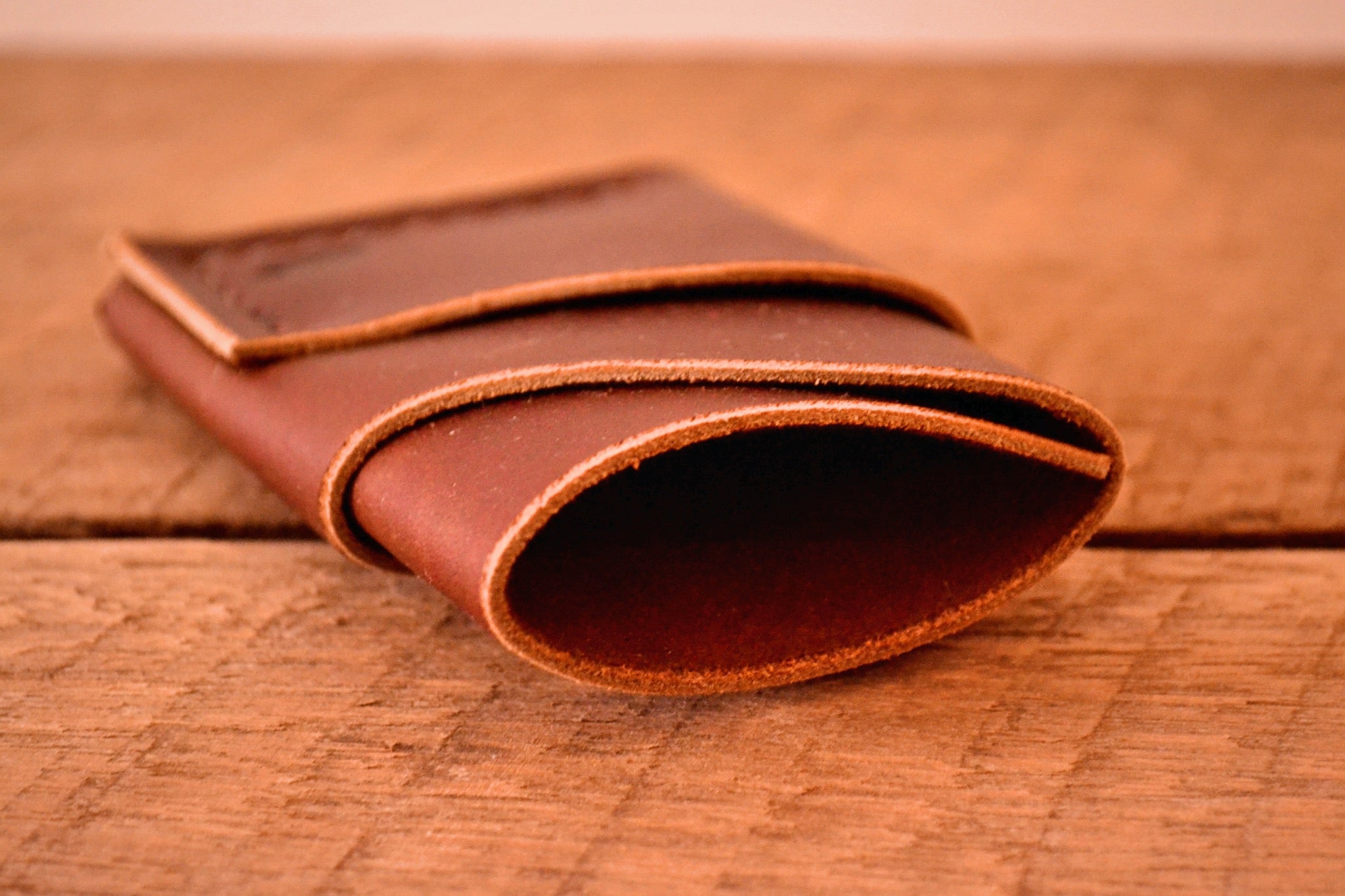 Wrap Wallet Chromexcel | Handcrafted Minimalist Leather Wallet | Bear's ...